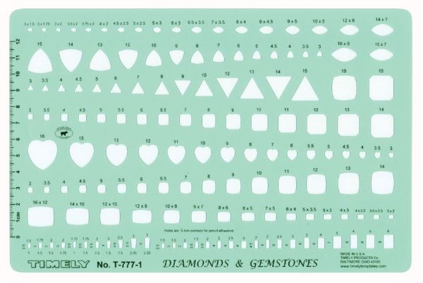 Gemstone Templates – Stone Art Supply