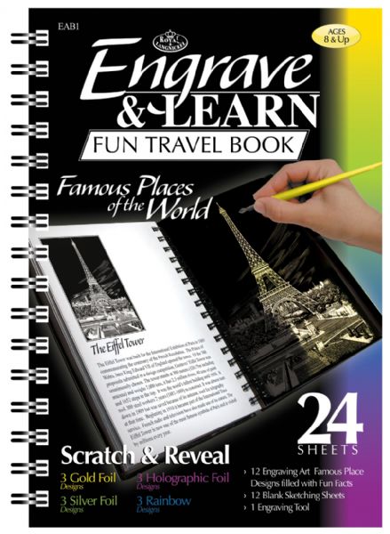 Fun Travel Book Famous Places of the World – Stone Art Supply