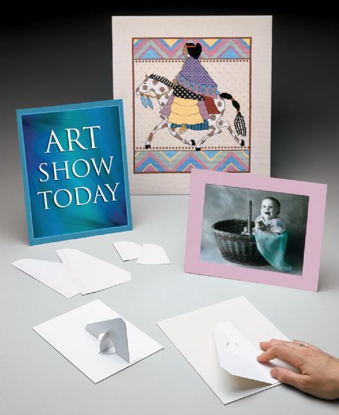 12" Self-Stick Single Wing Easel Backs – Stone Art Supply