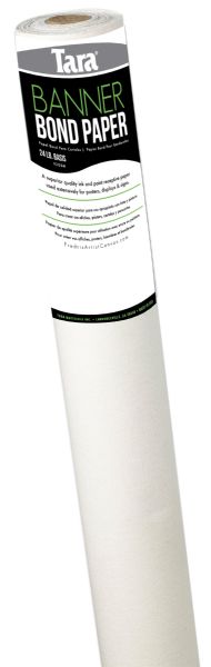 48" x 25yd Banner Bond Paper 24lb. – Stone Art Supply