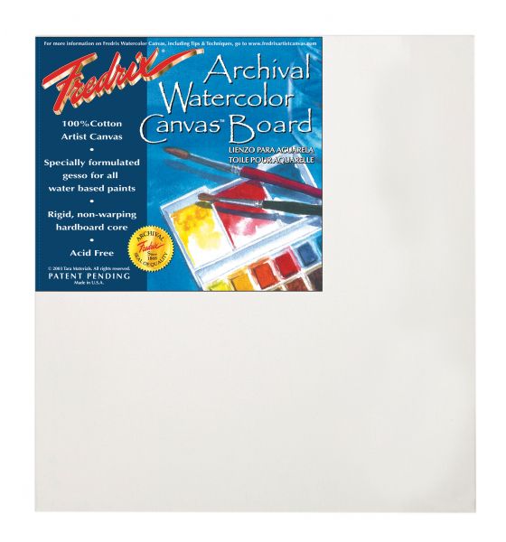 9 x 12 Archival Watercolor Canvas Board – Stone Art Supply