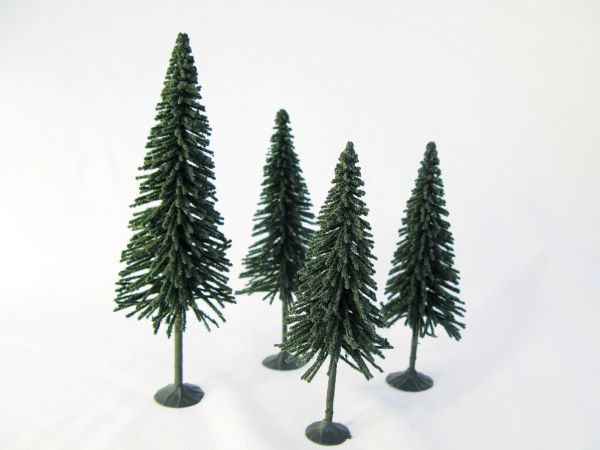Architectural Model Pine Trees 4-Pack – Stone Art Supply